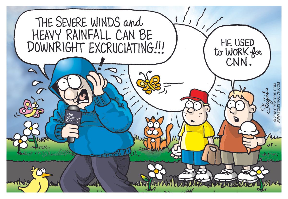 U.S. weatherman Hurricane Florence Weather Channel CNN | The Week