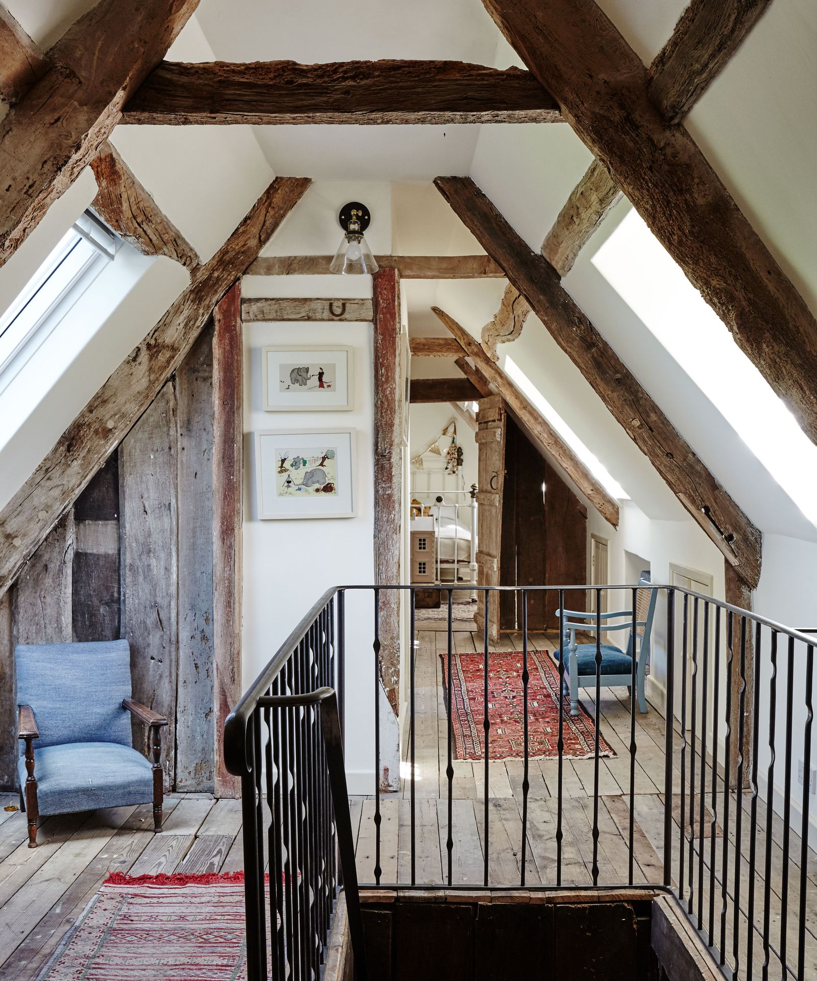 This old farmhouse was renovated from top to bottom so its original ...