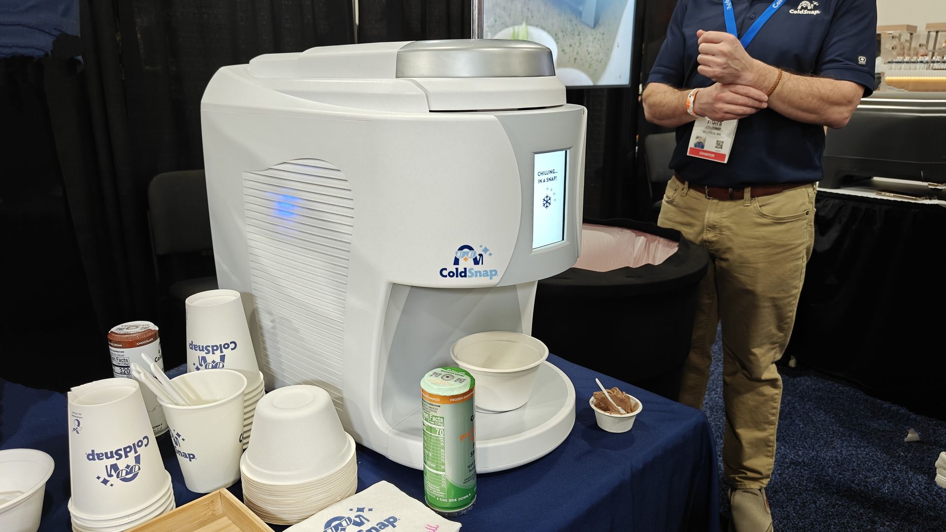 ColdSnap ice cream maker hands-on review | Top Ten Reviews