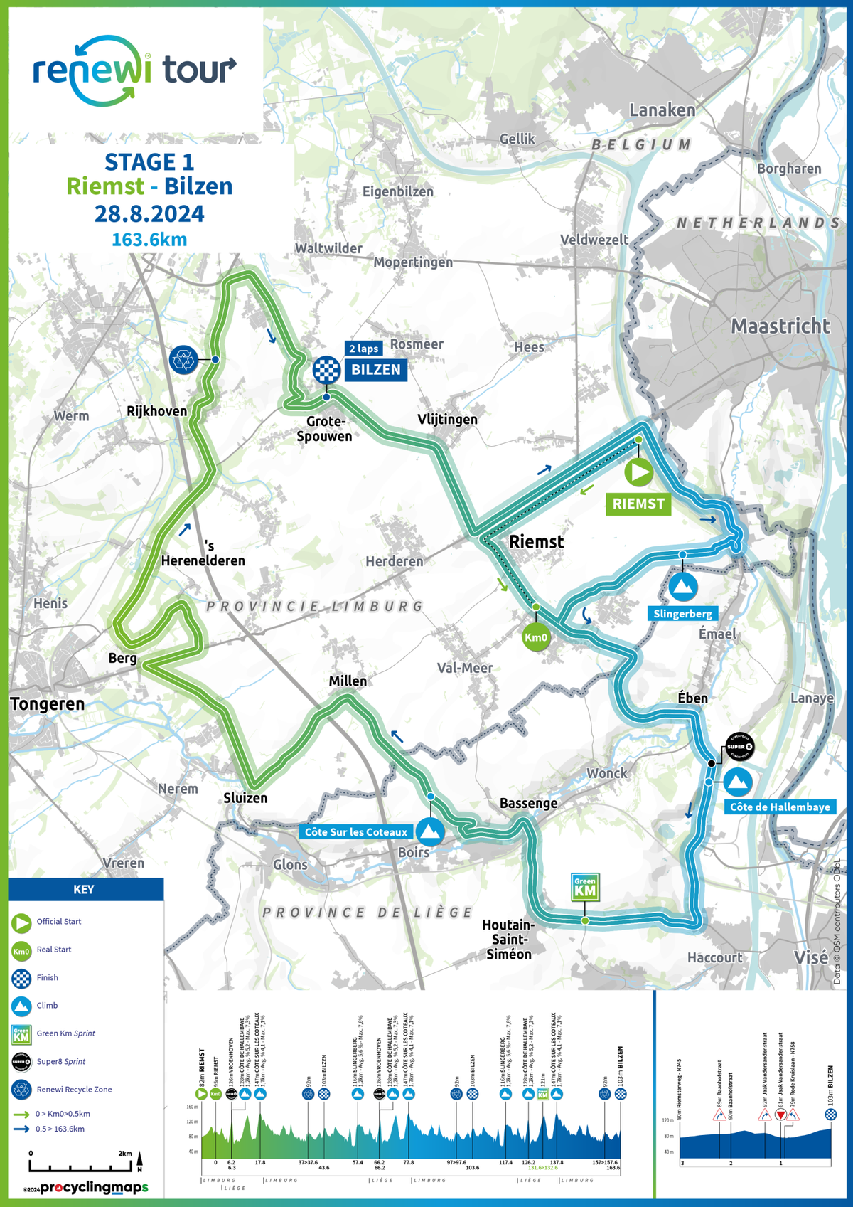 Renewi Tour 2024 route | Cyclingnews