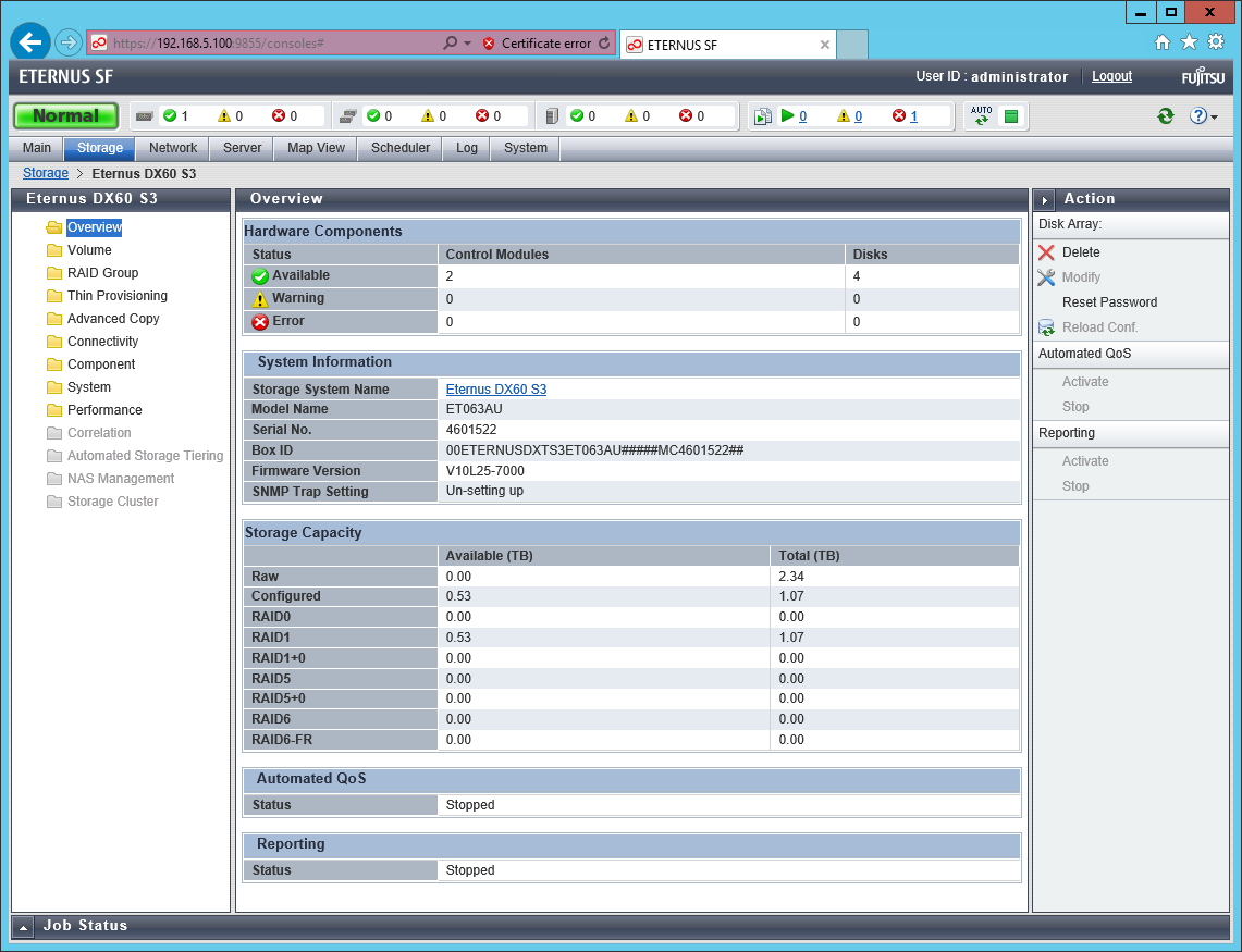 Fujitsu Storage Eternus DX60 S3 review | ITPro