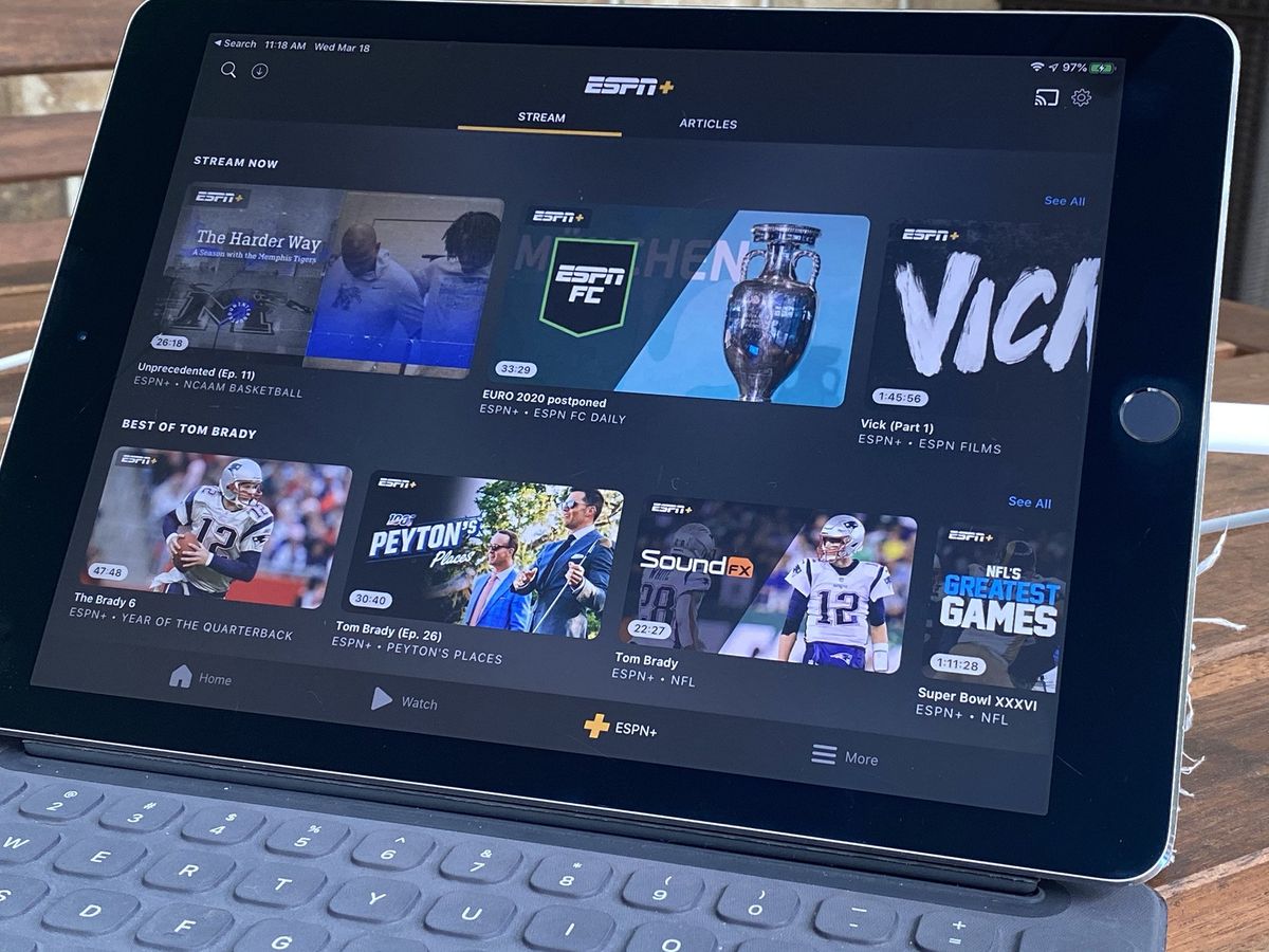 Live sports are on hold, but there's still plenty to watch on ESPN+ ...