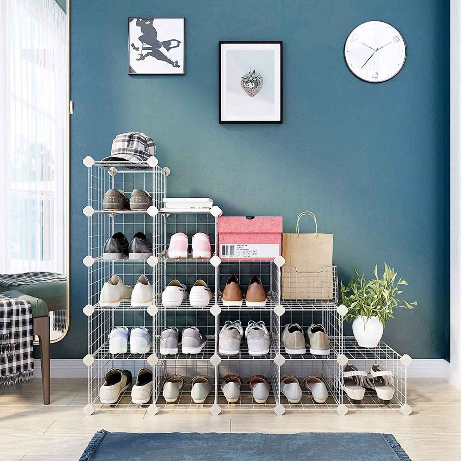 Shoe storage ideas – 27 clever ways to store trainers and boots | Ideal ...