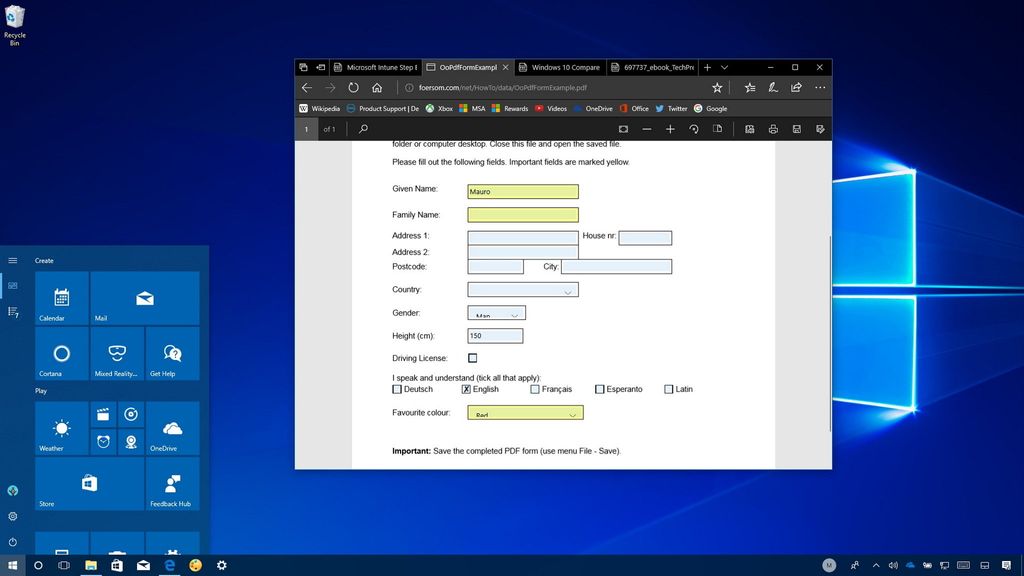 How to use Microsoft Edge as a PDF reader in the Windows 10 Fall ...