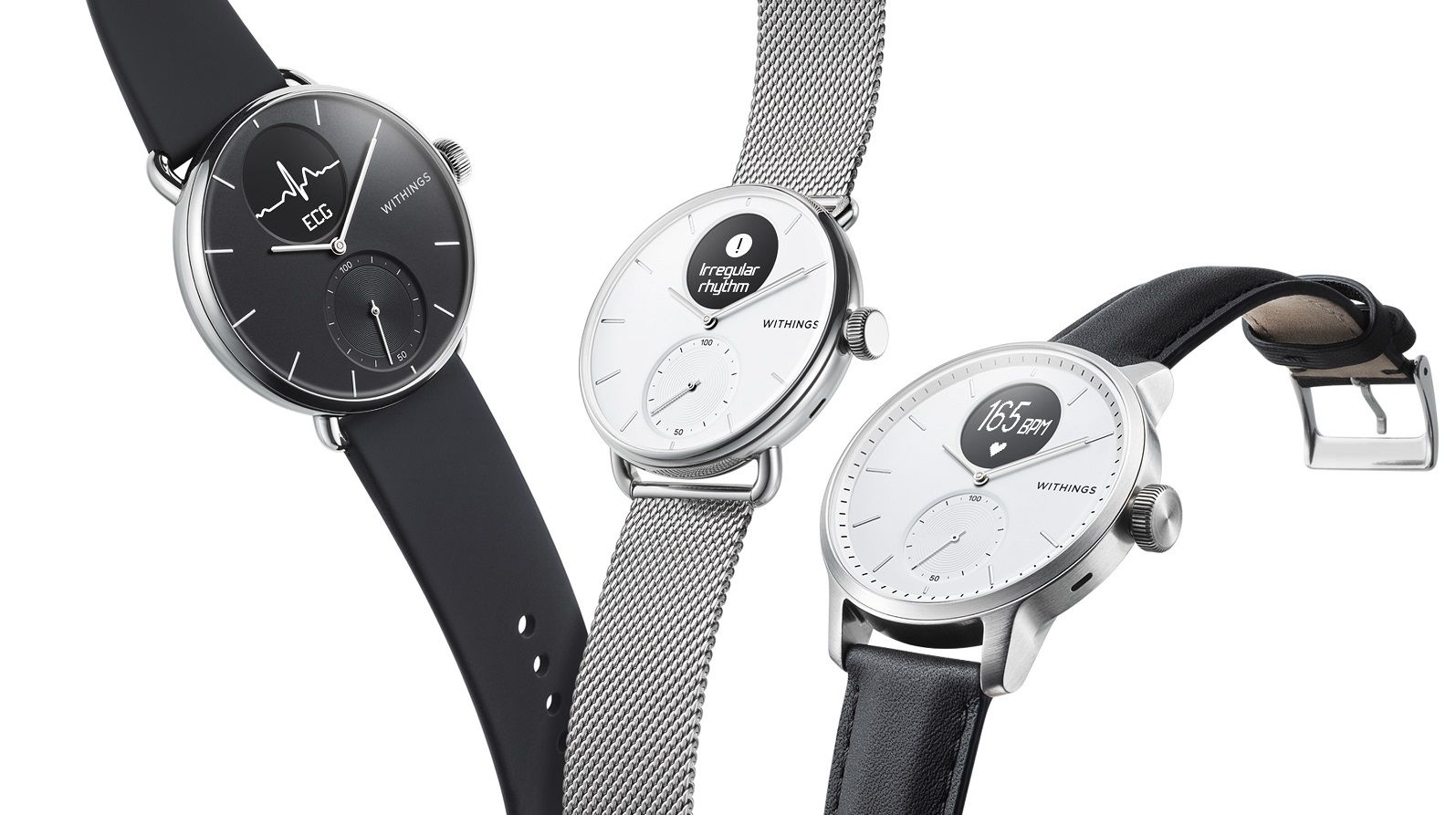 The new Withings hybrid smartwatch automatically detects irregular ...