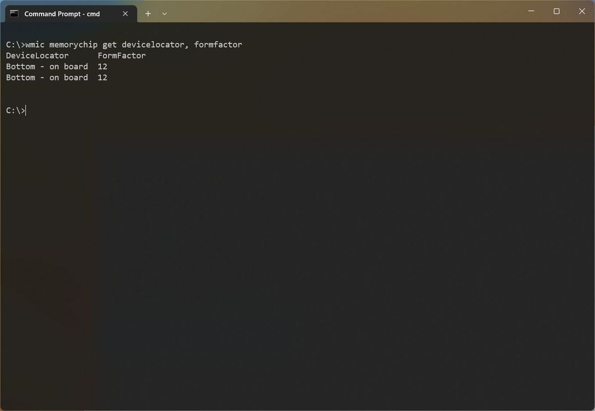How to check RAM (size, speed, type, part, form factor) on Windows 11 ...