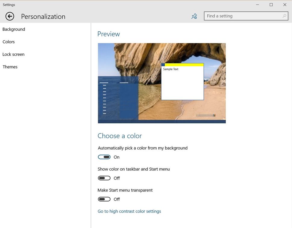How to customize the Personalization settings in Windows 10 | Windows ...