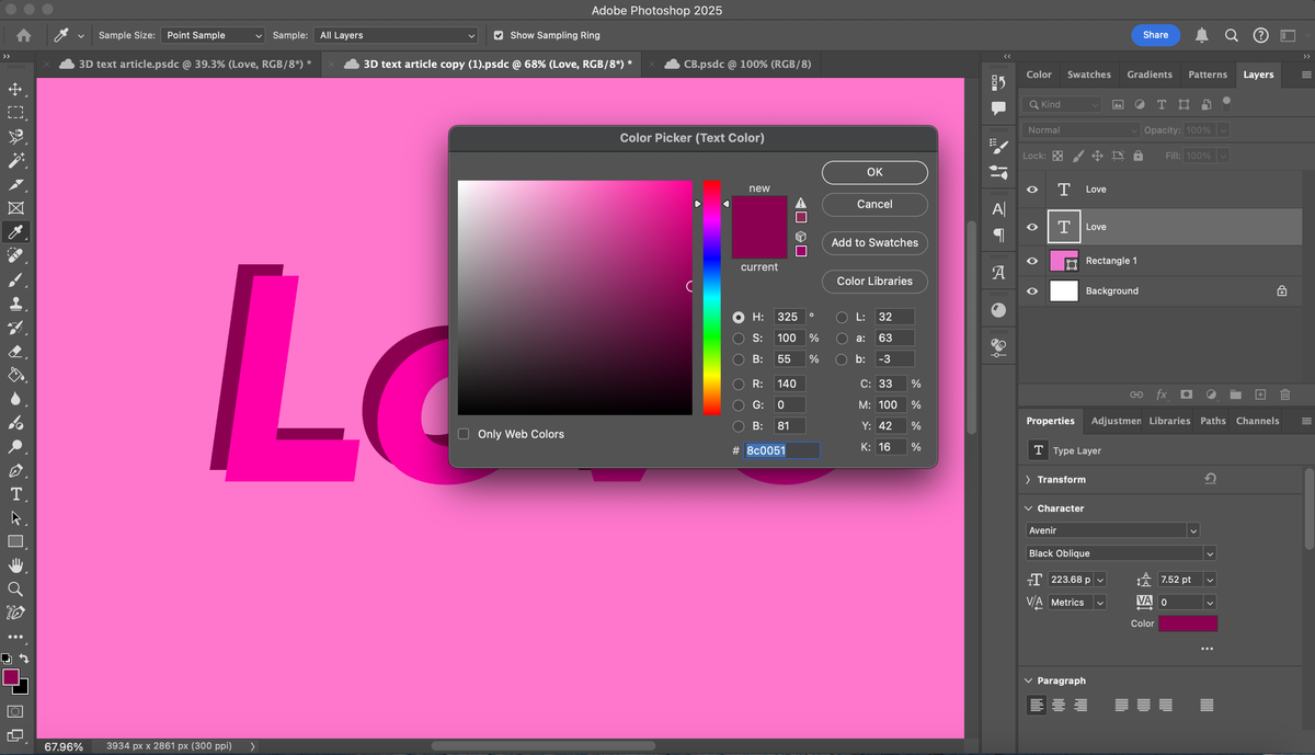 How to create 3D text in Photoshop: a step-by-step guide | Creative Bloq