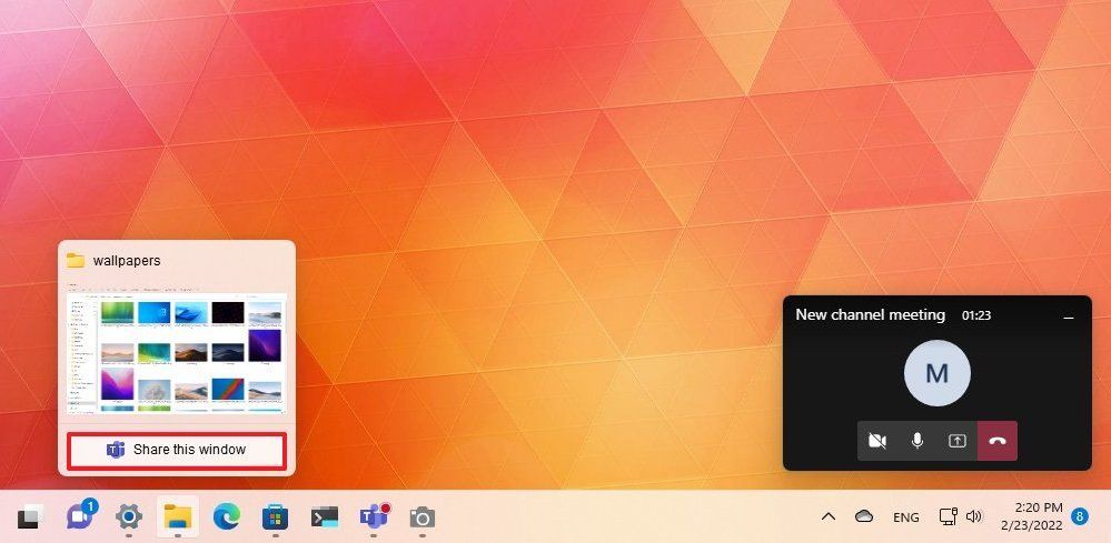 How to share an app window on Microsoft Teams | Windows Central