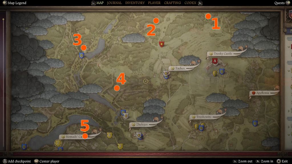 All Kingdom Come Deliverance 2 Brunswick Armor locations | GamesRadar+
