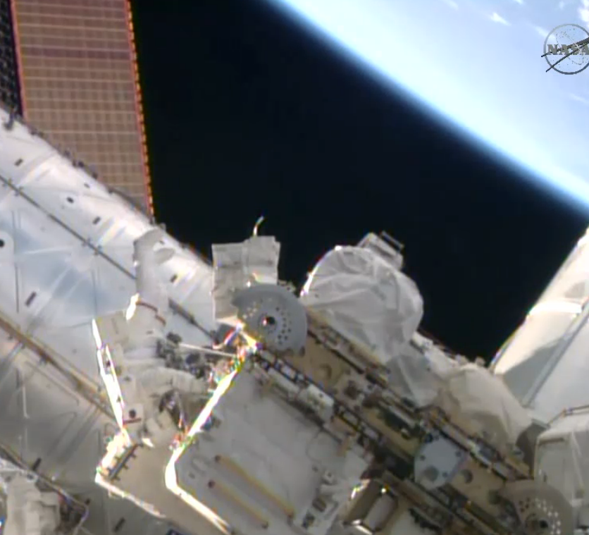 Spacewalking Astronauts Upgrade Space Station | Space