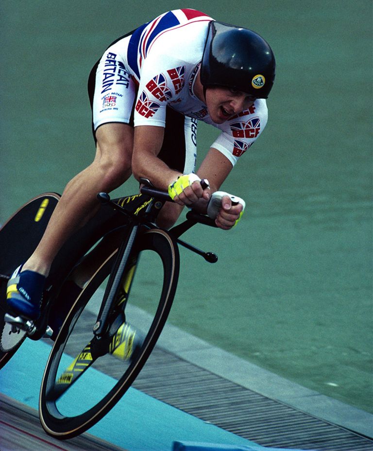 Remember this? Chris Boardman's world-beating Lotus pursuit bike ...