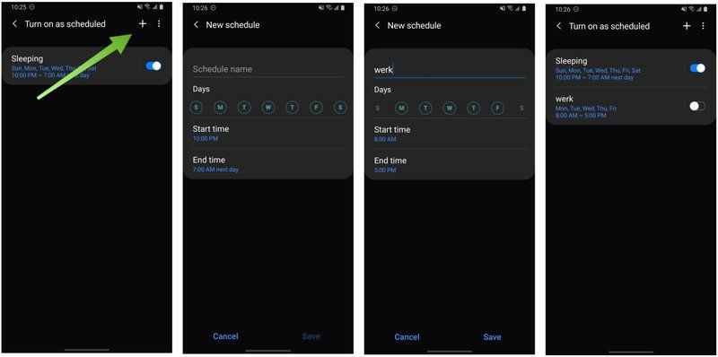 How to enable and schedule Do Not Disturb mode on your Samsung Galaxy ...