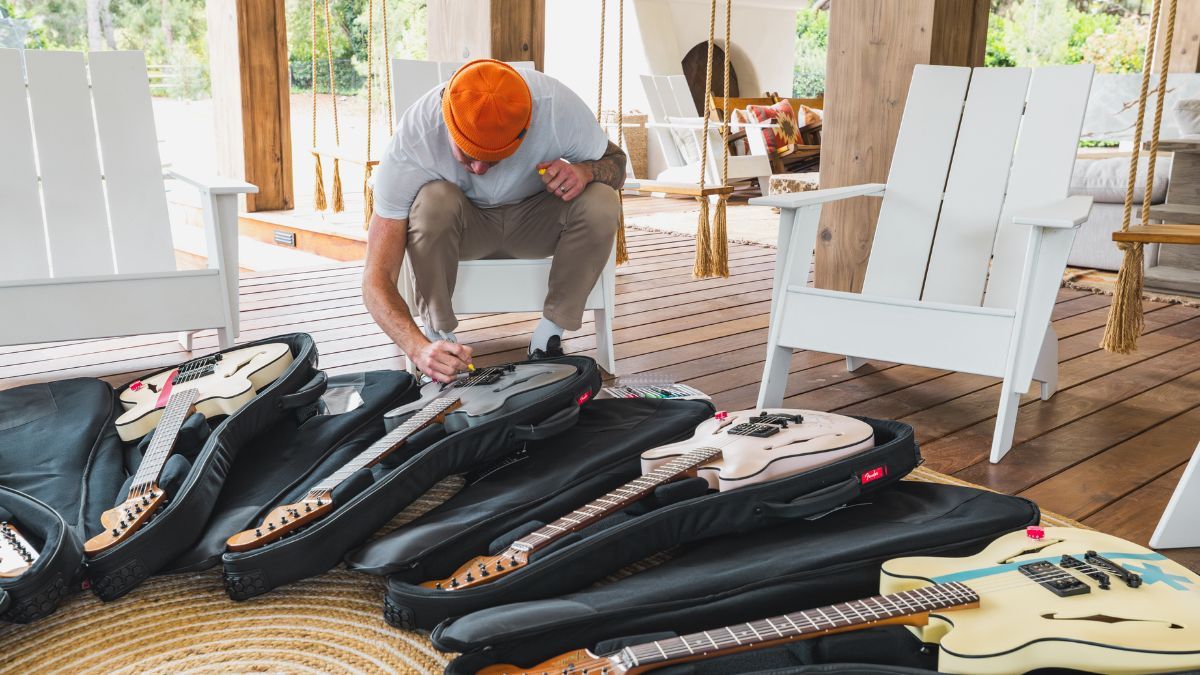 New Tom DeLonge Fender Starcasters made with real meteorites | Guitar World