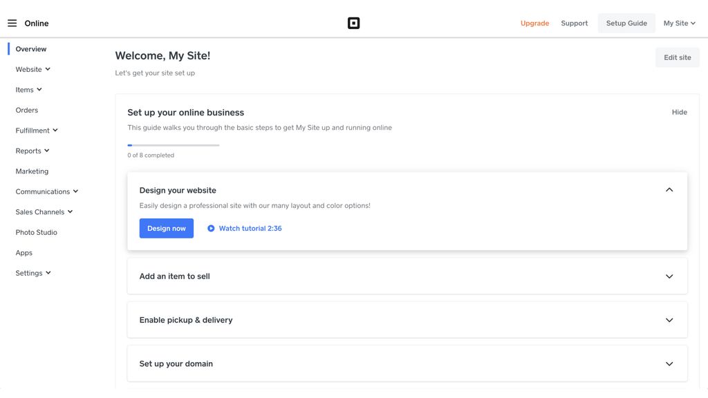 Square Online website builder review | Tom's Guide
