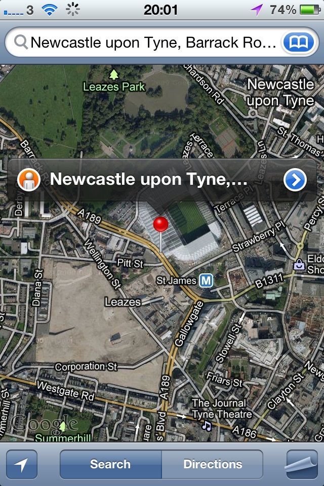 Daily Tip: How to share a map location via Email, Messages or Twitter ...