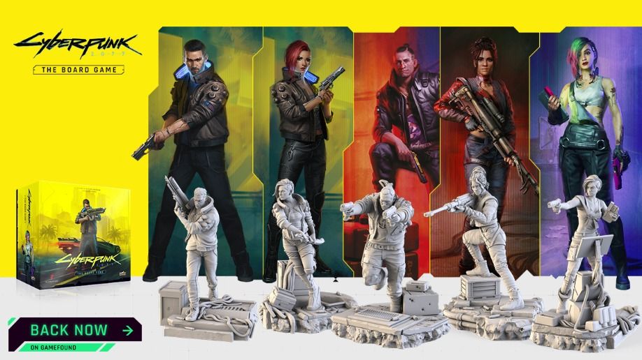 The official Cyberpunk 2077 board game hit over 1,000% of its ...