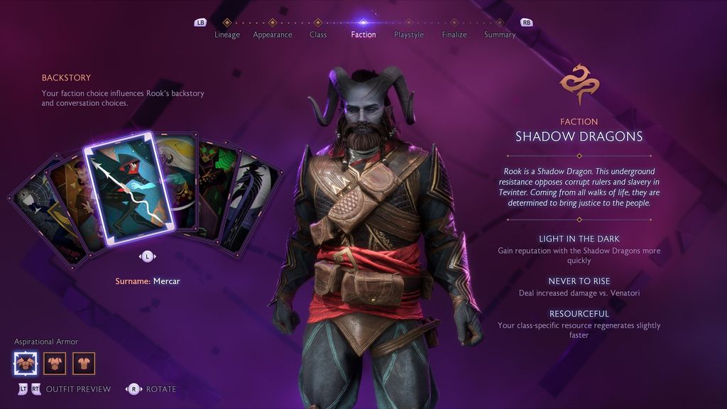 Dragon Age: The Veilguard best faction — For every class, Rook ...