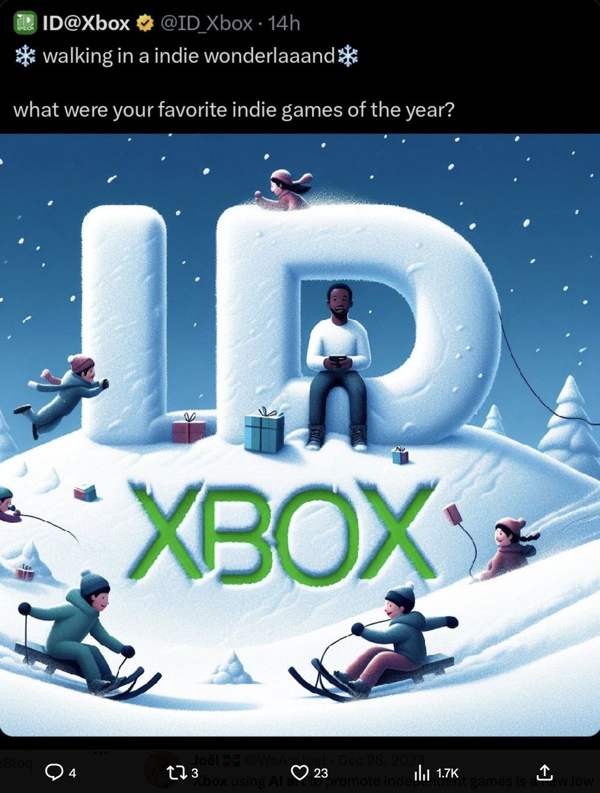 Fans outraged as Xbox uses AI artwork to promote indie games | Creative ...