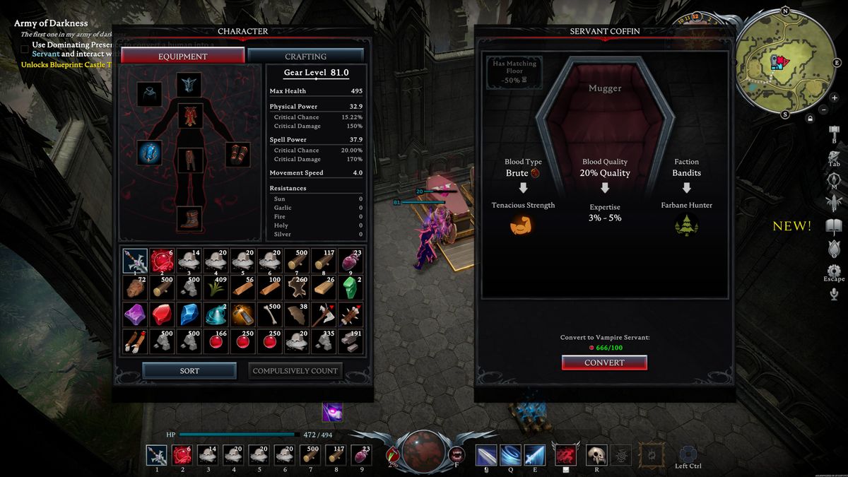 How to get Servants in V Rising | GamesRadar+