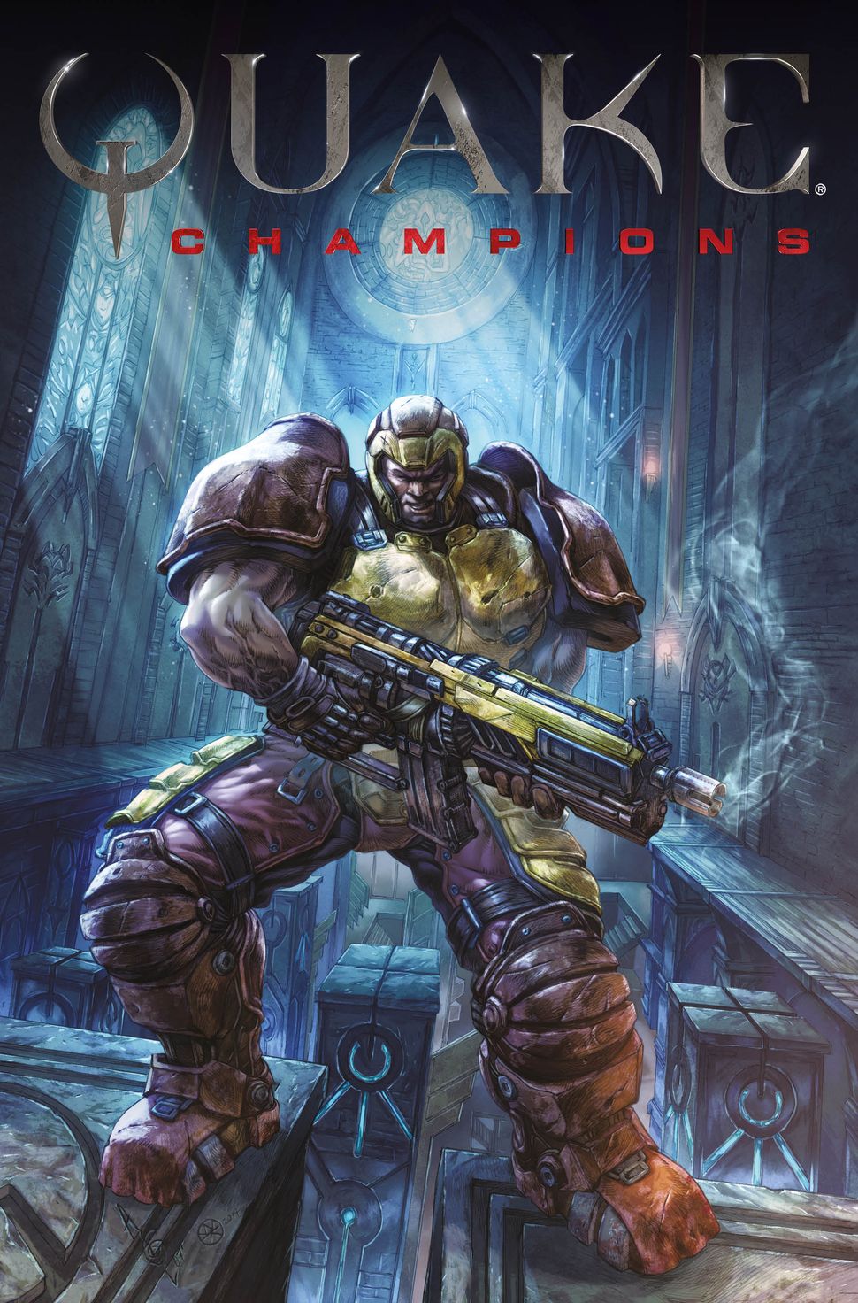 Quake Champions comics will reveal the characters' 'bloody backgrounds ...