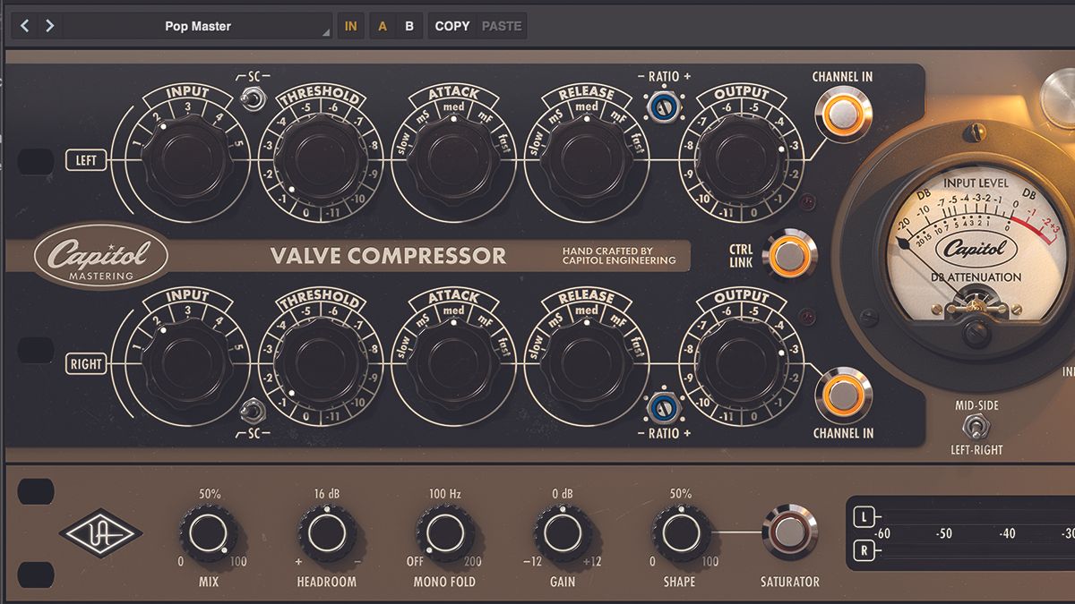 Universal Audio Capitol Mastering Compressor review | MusicRadar