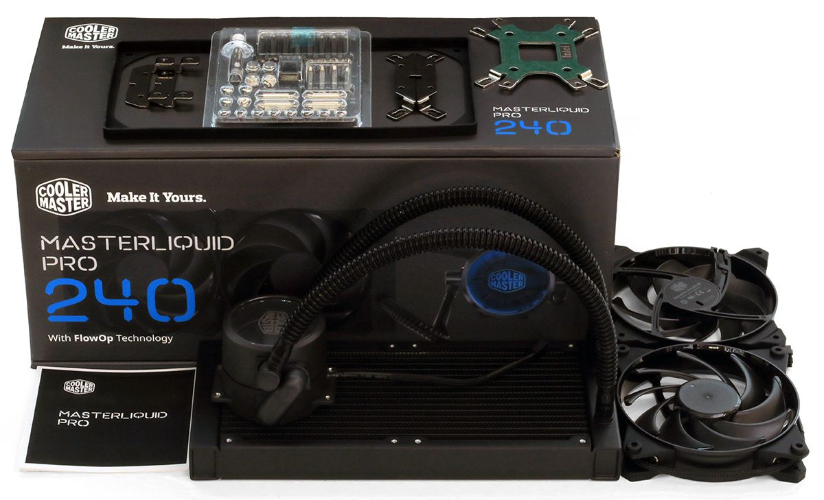 Cooler Master MasterLiquid Pro 240 CPU Cooler Review - Tom's Hardware ...