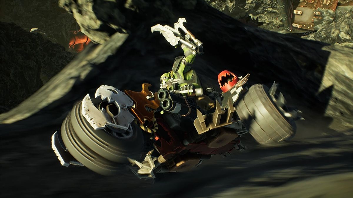 Witness the insanity of this Warhammer 40,000 combat-racing game ...