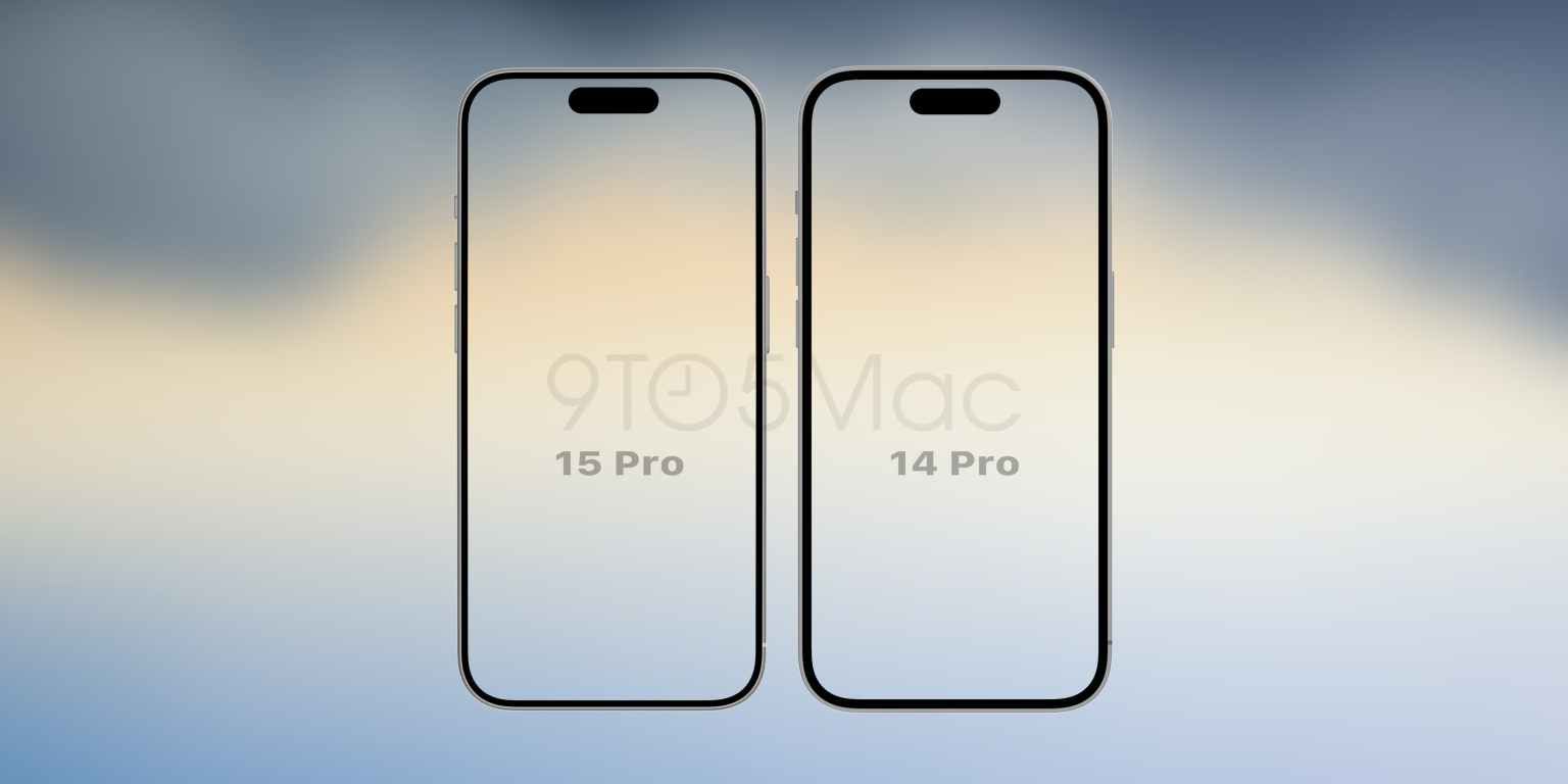 iPhone 15 Pro's super-thin bezels shown in CAD renders | T3