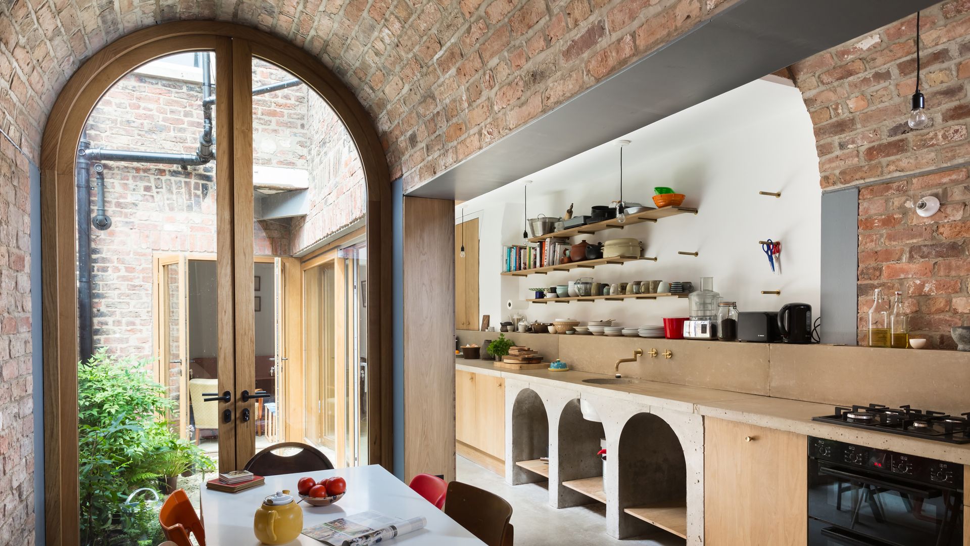 A unique home extension with a barrel vault ceiling | Homebuilding