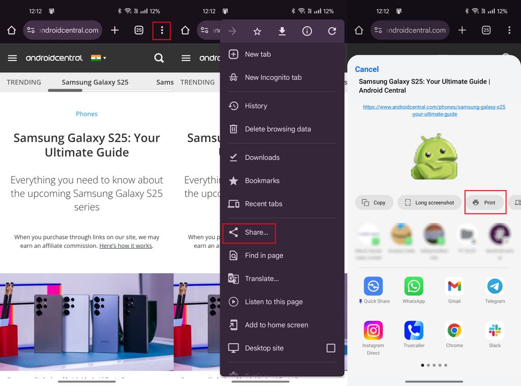 How to print from your Android phone or tablet | Android Central
