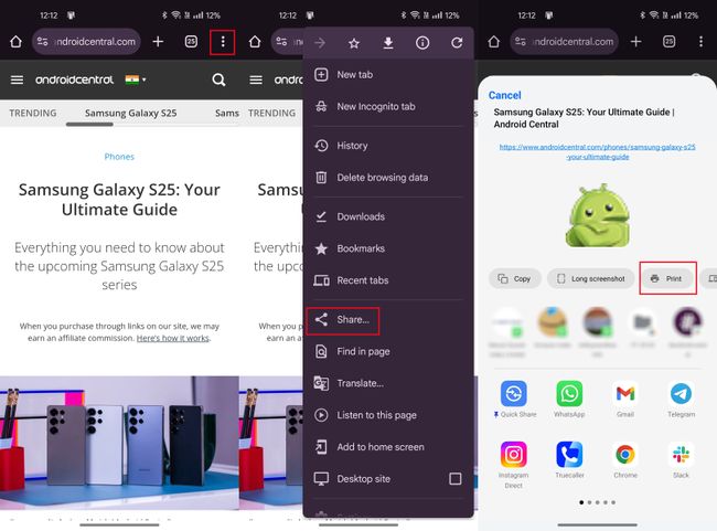 How to print from your Android phone or tablet | Android Central