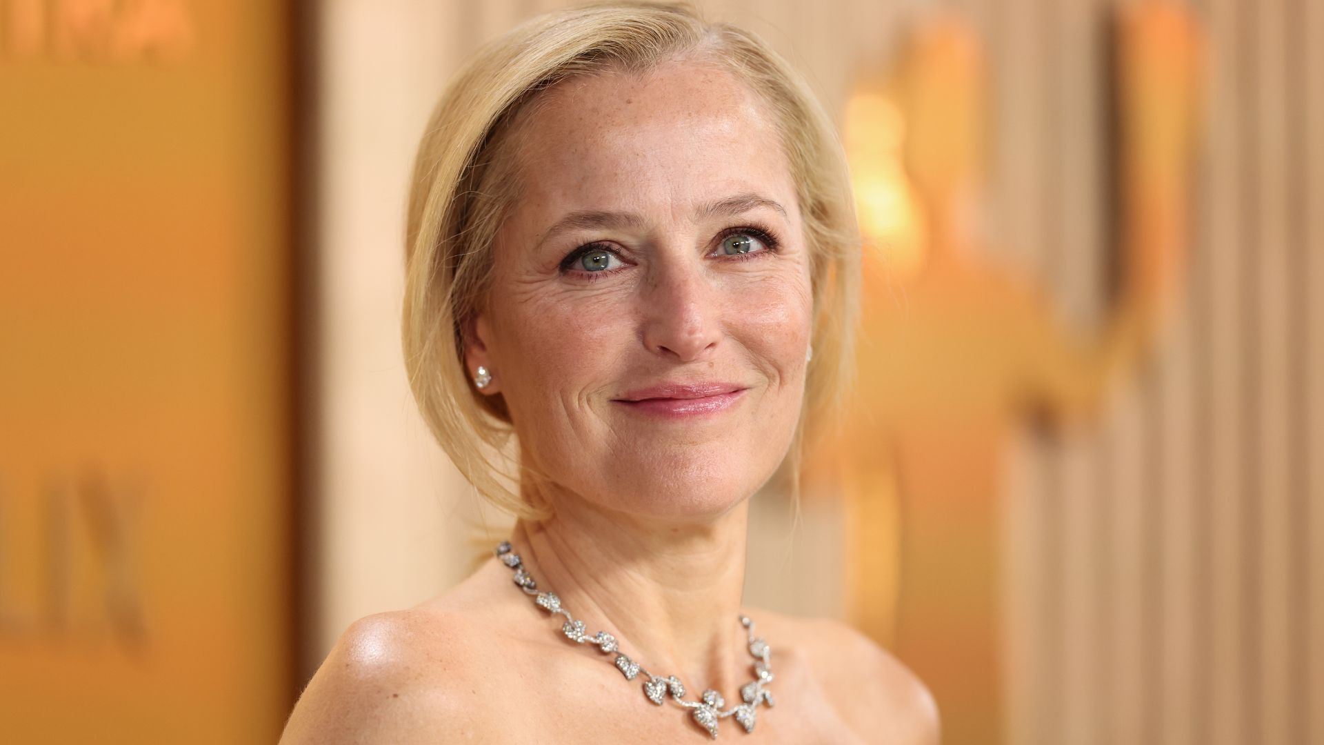 Gillian Anderson just went one better than her vulva dress for the SAG ...