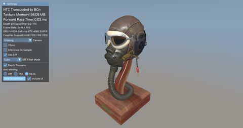 I've been testing Nvidia's new Neural Texture Compression toolkit and ...