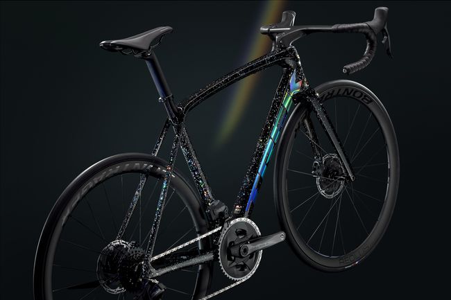 Trek Project One turns the bling up to 11 with gold flake and diamonds ...