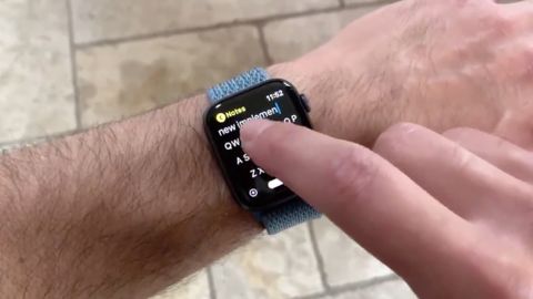 Pretty soon you'll be able to type on the Apple Watch like a pro with ...