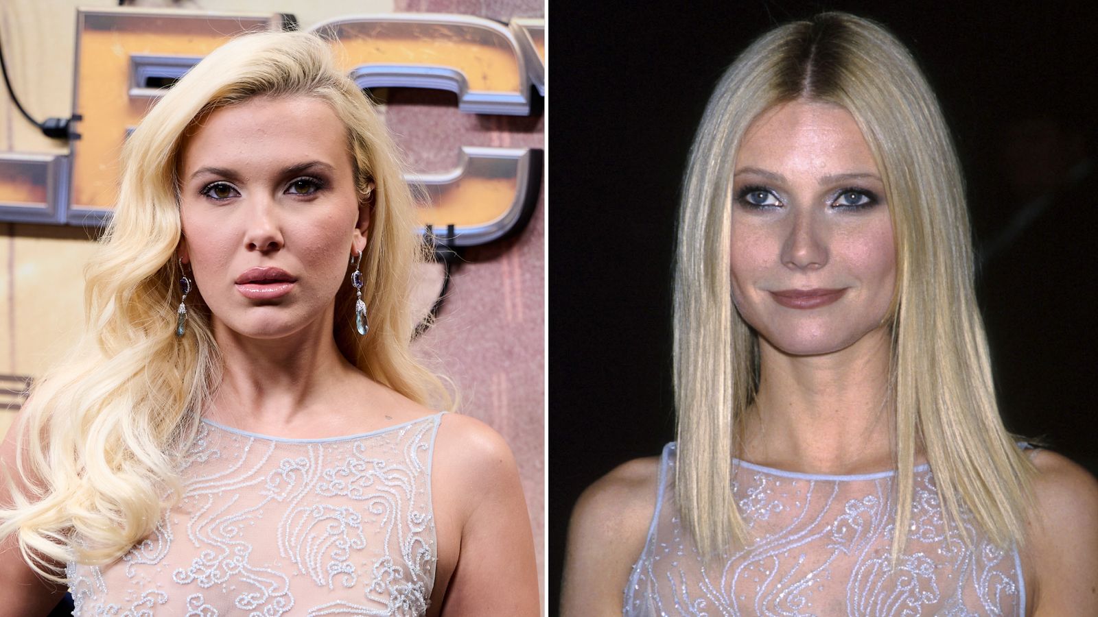 Millie Bobby Brown Borrows Gwyneth Paltrow's Totally Sheer 1998 Gown | Marie Claire