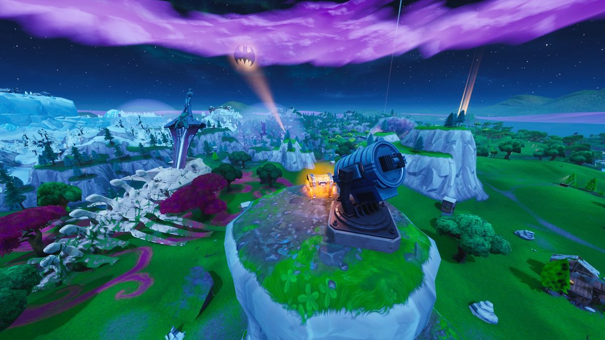 Fortnite: Bat Signal locations outside of Gotham City | PC Gamer