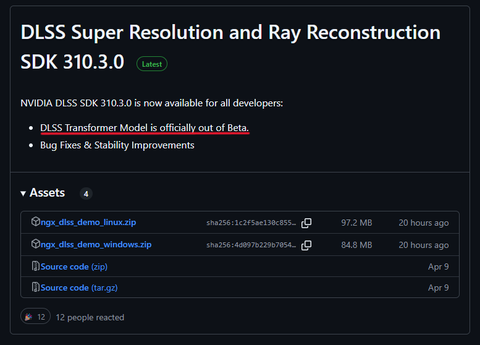 DLSS Transformer Model for DLSS 4 is out of beta as Nvidia looks to ...