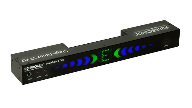 RockBoard releases StageTuner ST-02 chromatic rack guitar tuner ...