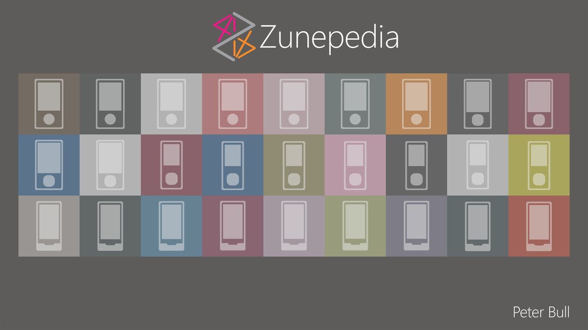 Relive the history of Zune with this unofficial digital coffee table ...
