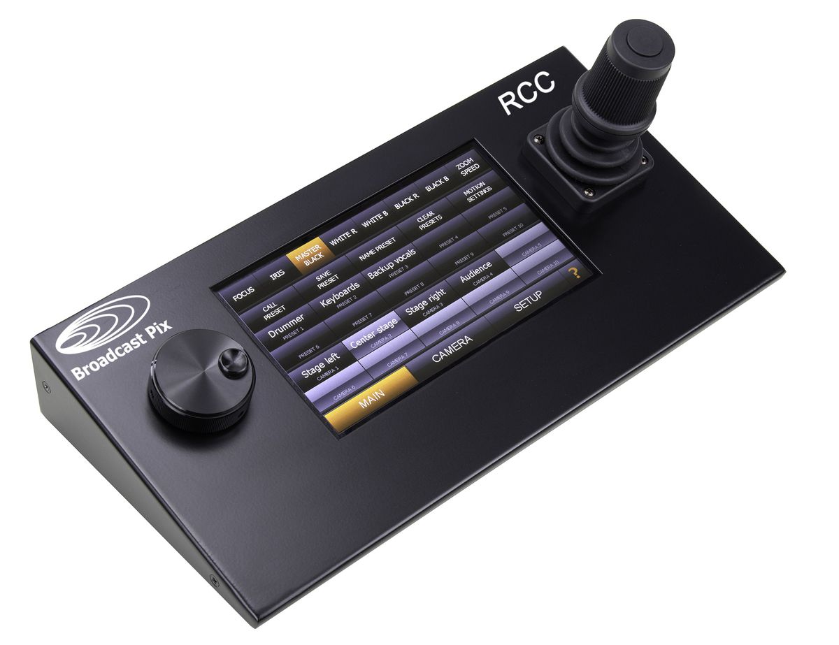 Broadcast Pix Debuts RCC Remote Camera Controller at NAB 2019 | TV Tech