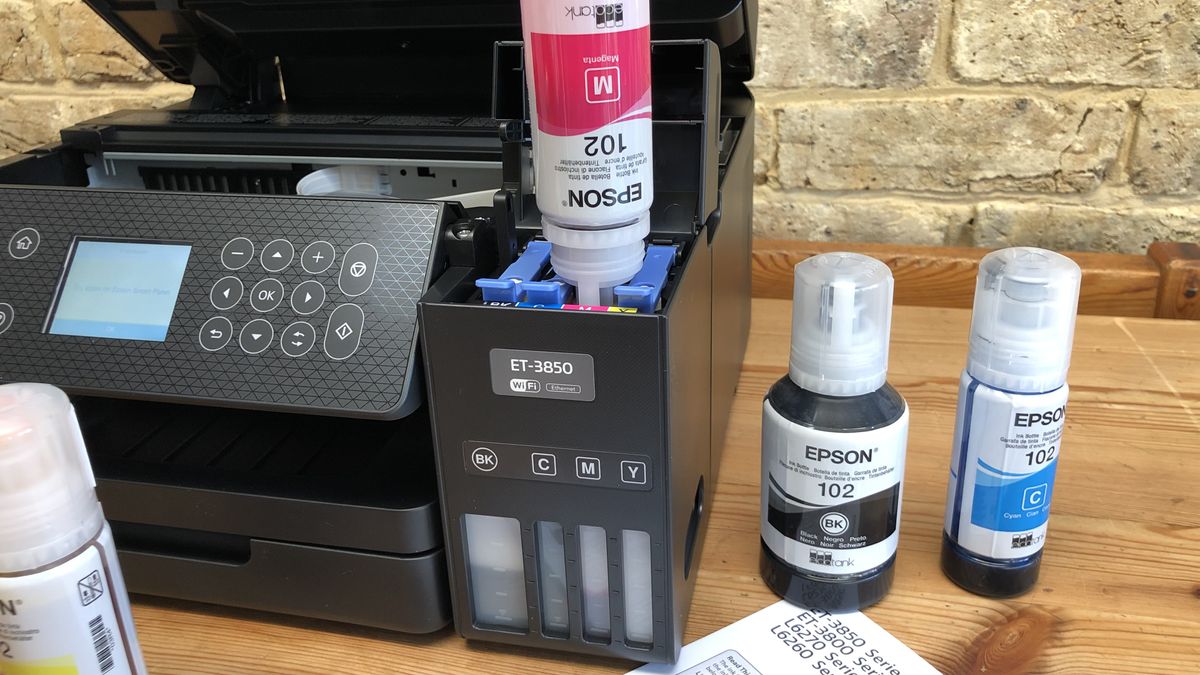 Epson EcoTank ET-3850 review | TechRadar