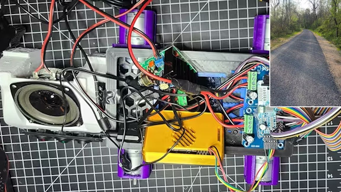 Raspberry Pi robot uses AI to motivate runners by shouting encouraging ...