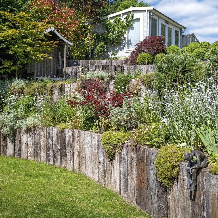 Sloping garden ideas to make more of your outdoor space | Ideal Home