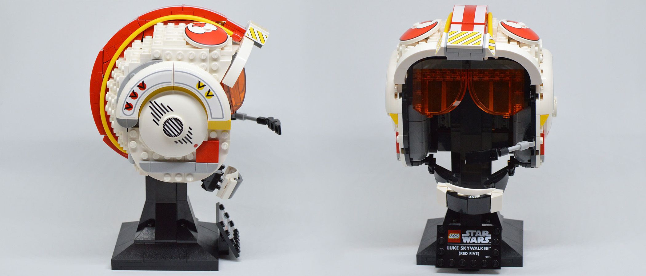 Lego Star Wars Luke Skywalker (Red Five) Helmet review | Space