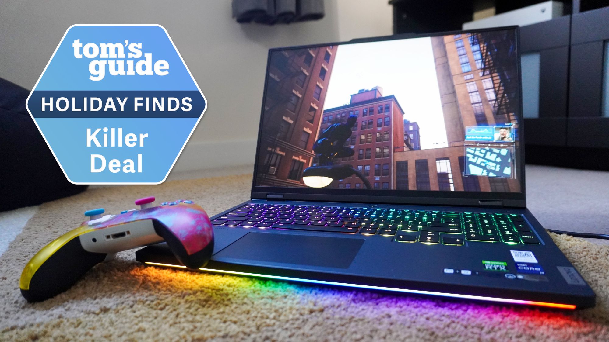 Gaming laptop holiday deal knocks $1,200 off this RTX 5080 OLED beast ...