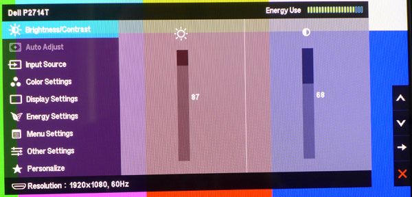 OSD Setup And Calibration Of The Dell P2714T - Dell P2714T 27-Inch ...