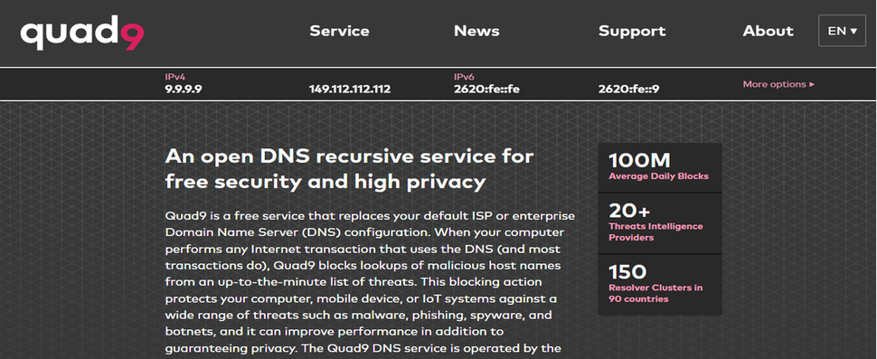 Quad9 DNS review | TechRadar