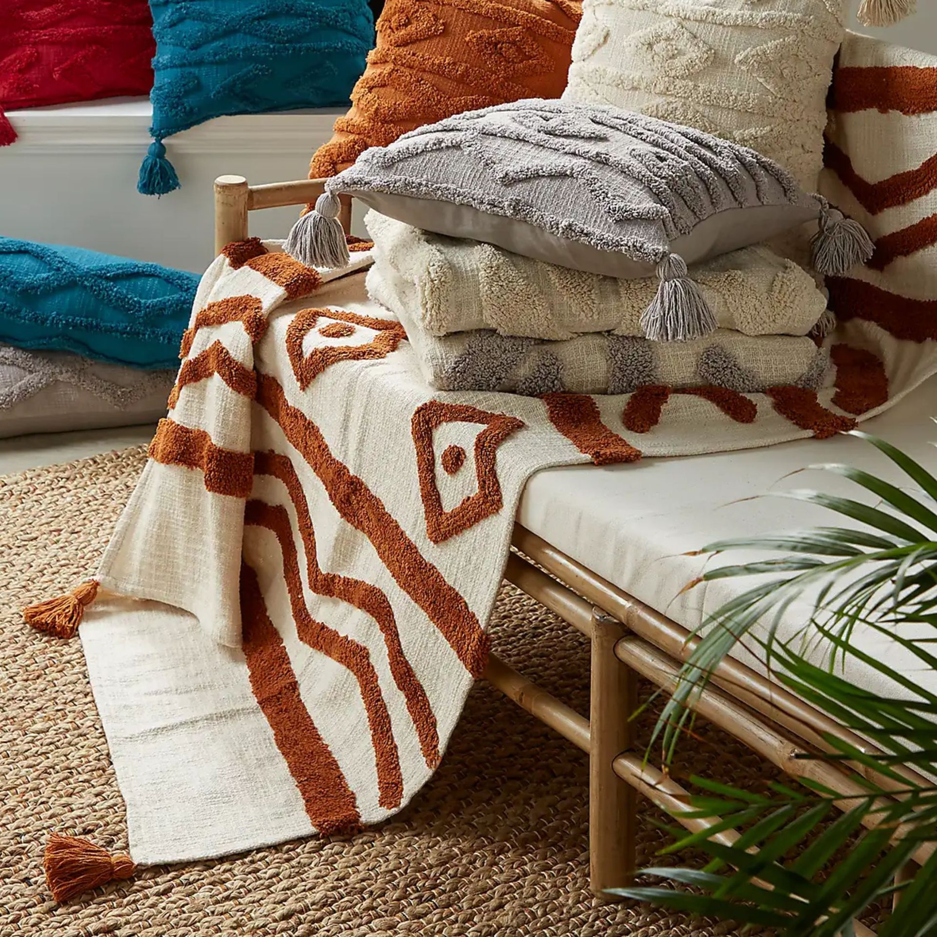 Dunelm's new statement throw is luxury on a budget | Ideal Home